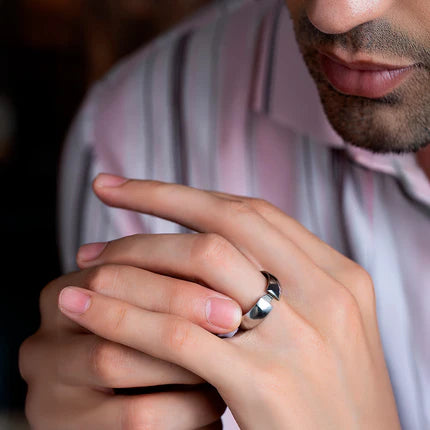 Men's Hinged Wedding Bands: Perfect Solution for Arthritis! – Tailored ...